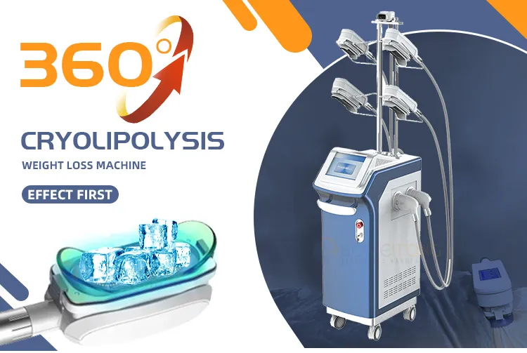 FDA Approved 360° Cryolipolysis Cryo Weight Loss Machine Vacuum Beauty ...