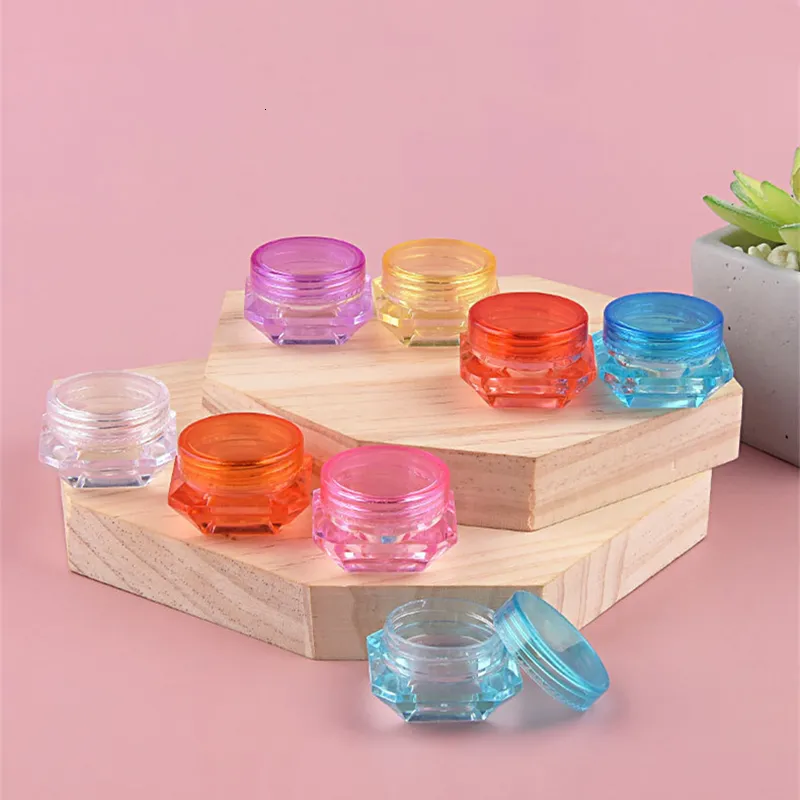 DHgate.com:Clear Plastic Cosmetic Jars with Lids - Small Empty ...