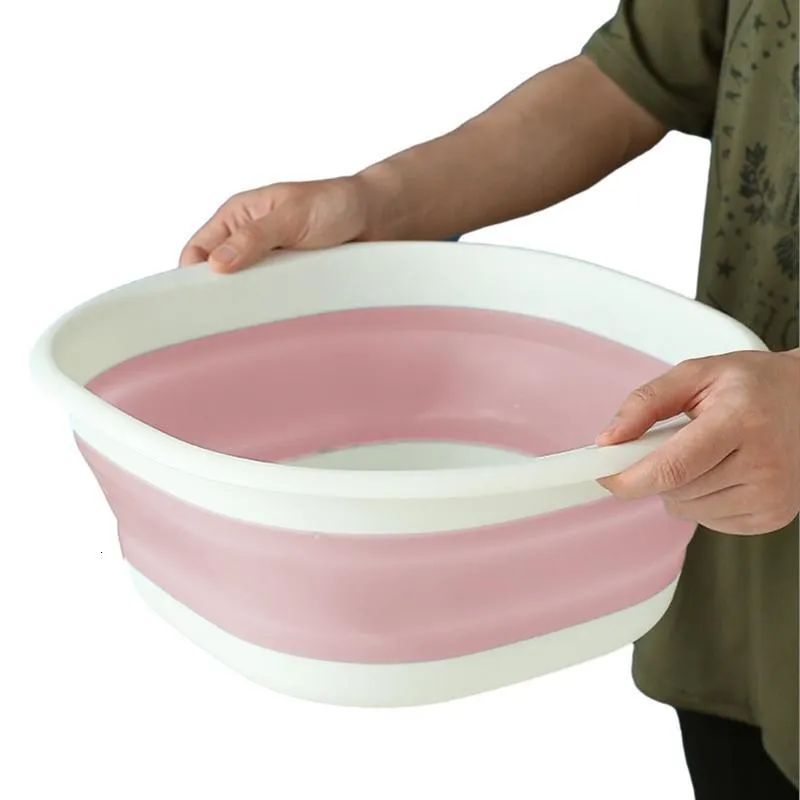 Space Saving Foldable Laundry Tub Collapsible Wash Basin For Camping ...