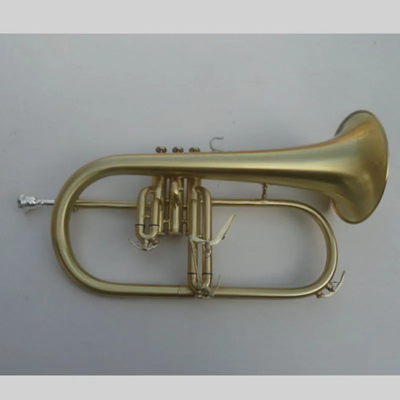 DHgate.com:High-Quality Bb Flugelhorn Brass Instrument with Hard Case ...