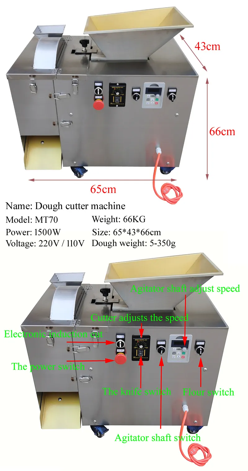 Dough Roller And Bread Cutting Machine Automatic Twin Screw Dough ...