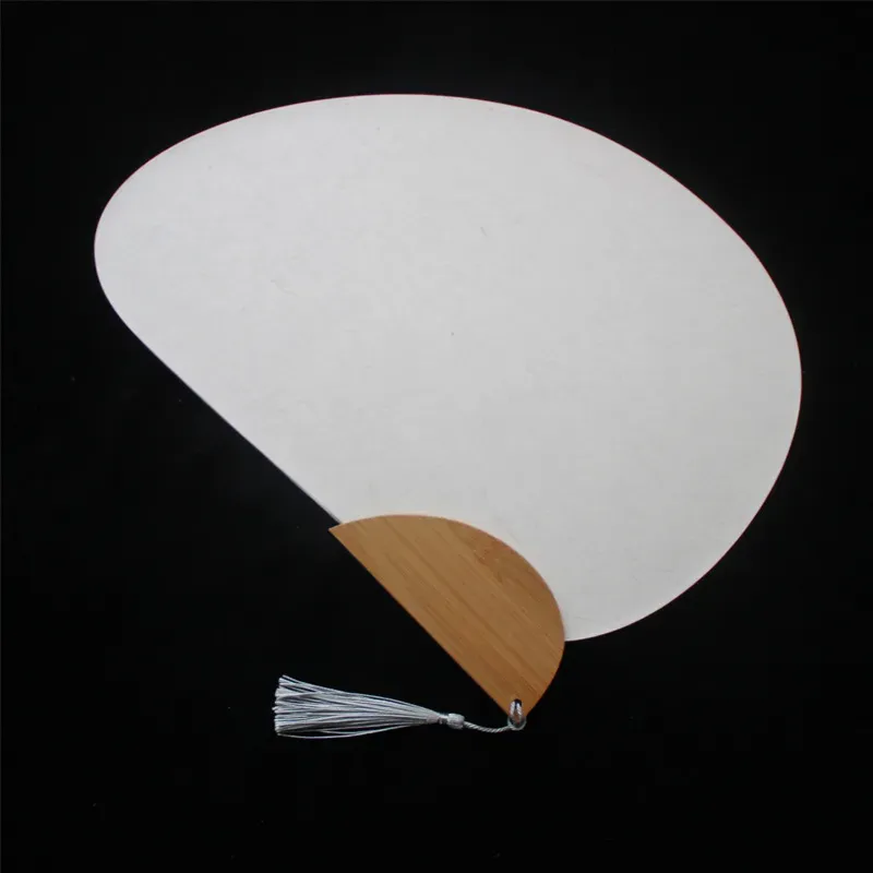 Bamboo Frame Paddle Hand Wooden Fans With Handle Perfect Wedding Party ...