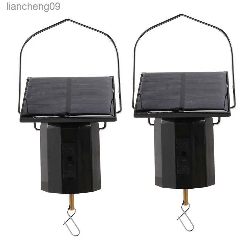 Hanging Wind Spinners Motor Solar Powered Rotating Motor For ...