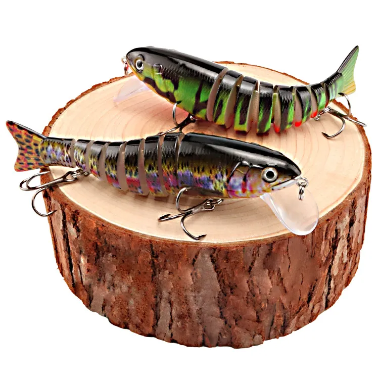 2024 Multi Color 8 Bait Mino Fishing Tackle Set For Freshwater And ...