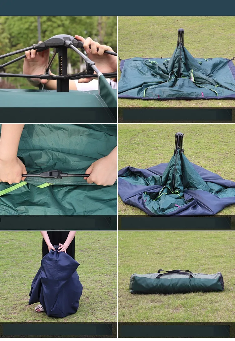 Automatic Tent: Quick Opening 3 4 Person Outdoor Tent, Double Layer ...