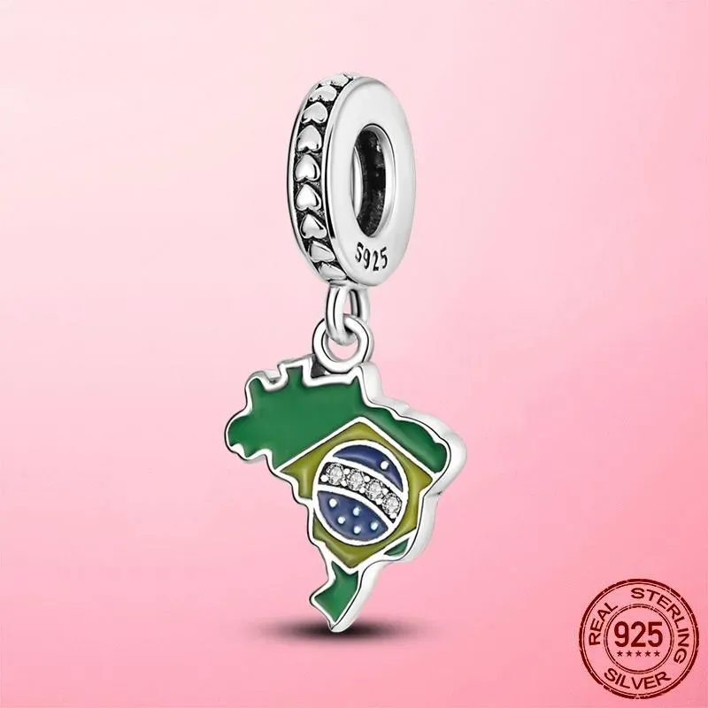 DHgate.com:Sterling Silver Pandora Charm Bracelet with Enamel Spain ...