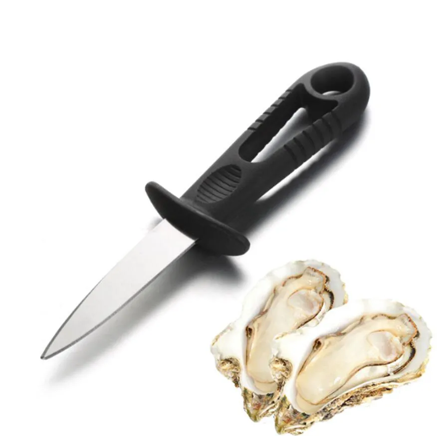 Stainless Steel Oyster Knives Multi Use Seafood Shell Opening Pry Tools ...