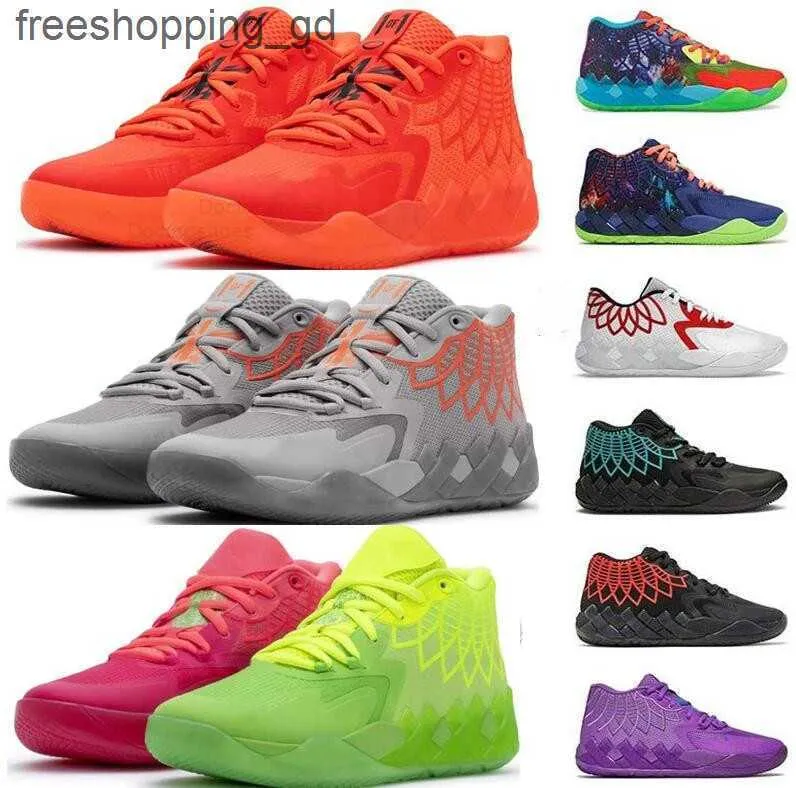 DHgate.com:Men Women MB1 Rick and Morty Basketball Shoes LaMelo Ball ...