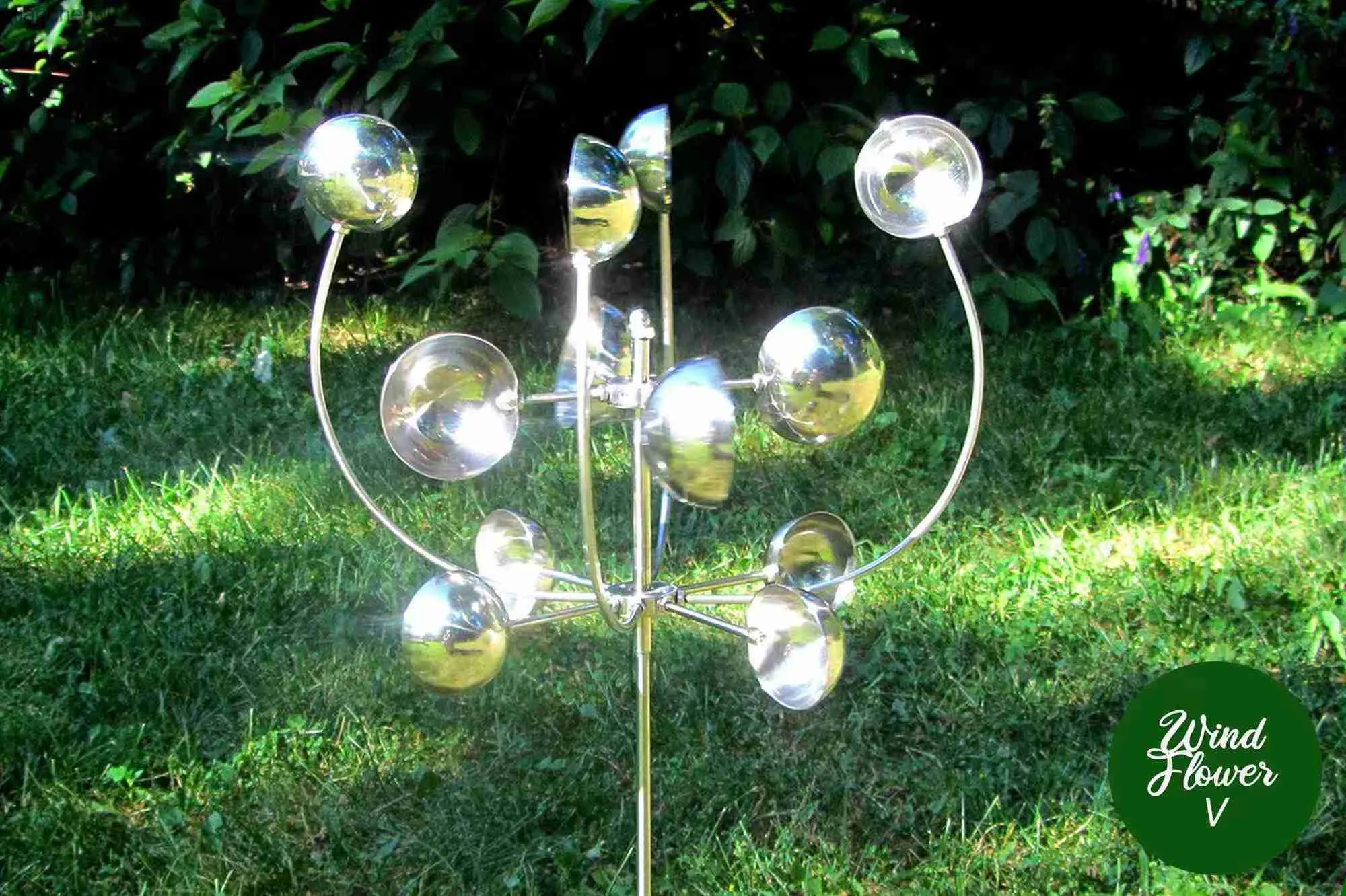 Magical Metal Wind Spinner - Outdoor Windmill for Garden, Patio & Lawn ...