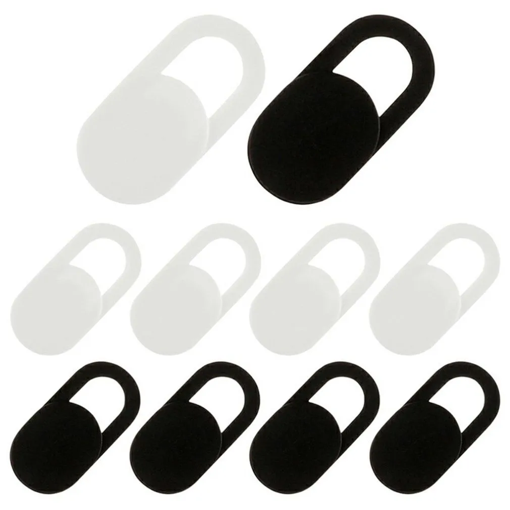 DHgate.com:6-Pack Black and White Webcam Sliding Plastic Shutter Covers ...