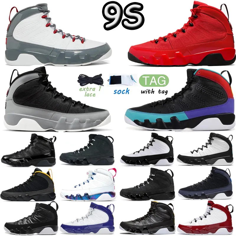 2026 New Men 9 Retro OG Basketball Shoes 9s Chile Red Fir Red Particle ...