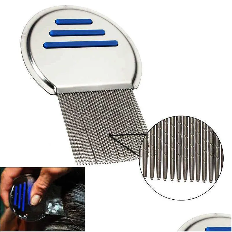 DHgate.com:Stainless Steel Terminator Lice Comb: Super Dense Teeth for ...