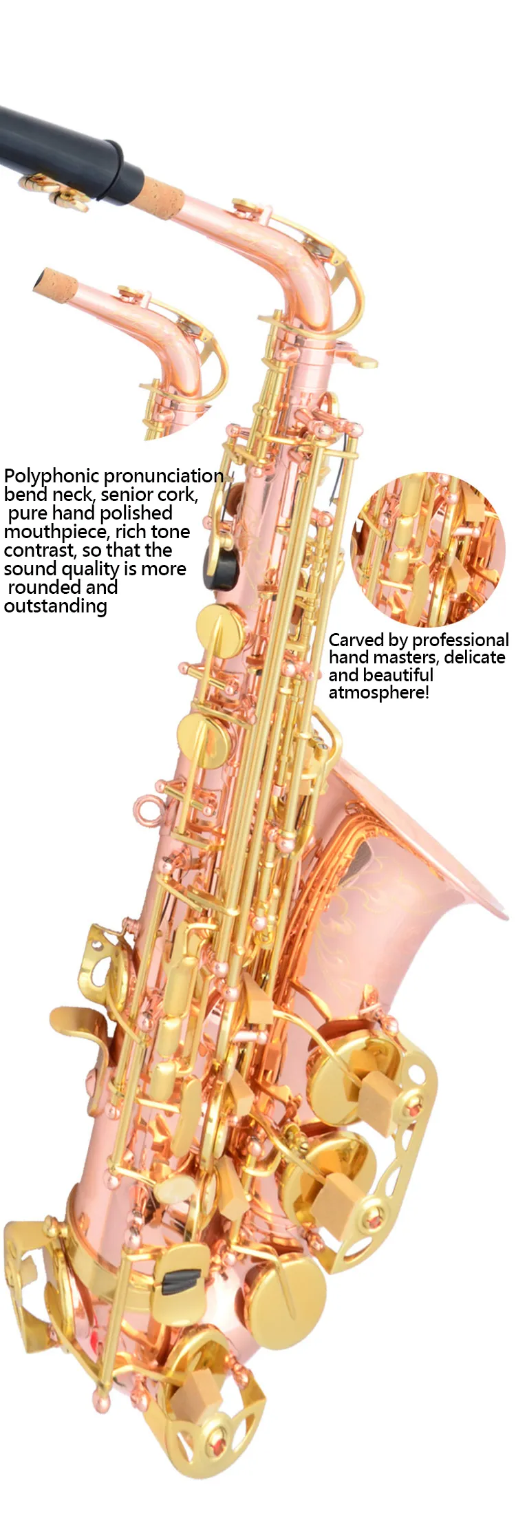 DHgate.com:Advanced Phosphor Bronze Alto Eb Saxophone | Pro-Level Sound ...
