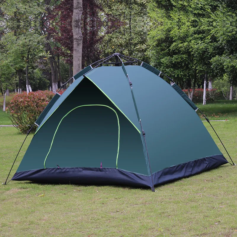 Automatic Tent: Quick Opening 3 4 Person Outdoor Tent, Double Layer ...