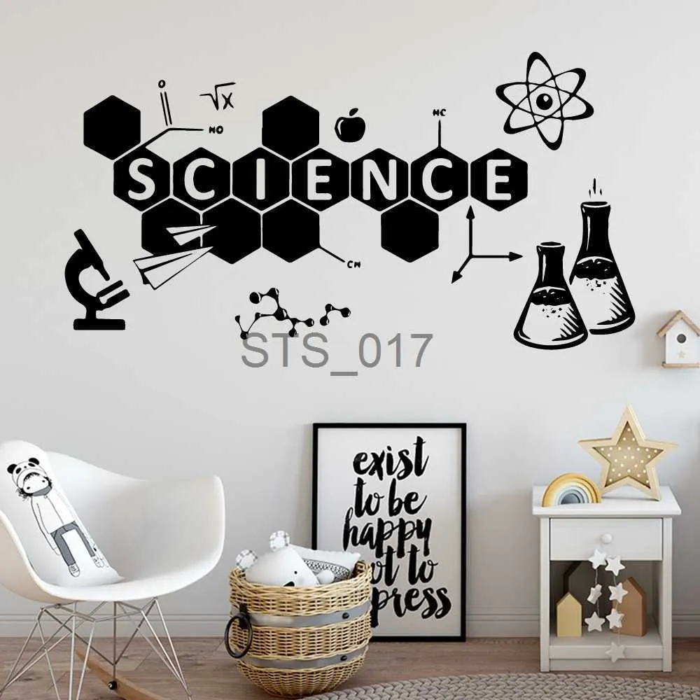 DHgate.com:Science-Themed Waterproof Wall Decals for Creative Home ...