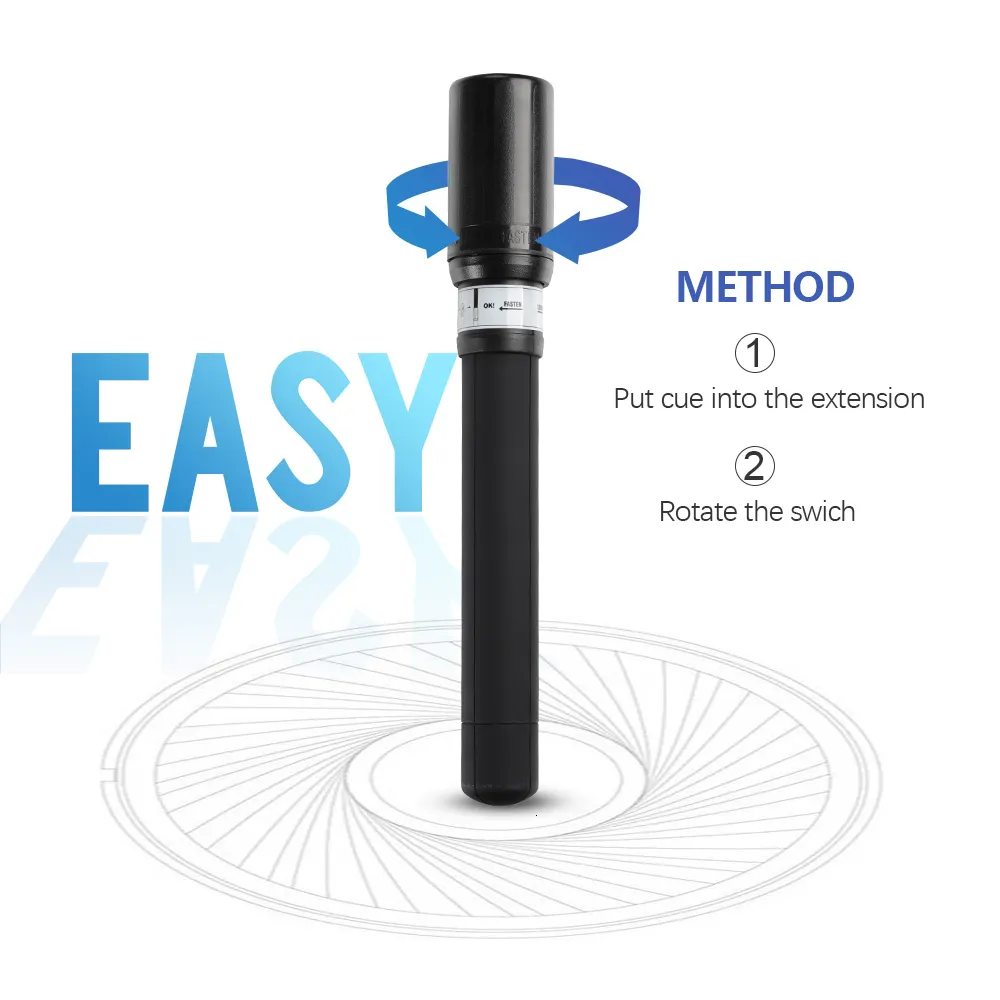 DHgate.com:Universal Non-Slip Billiard Cue Extension - Black/White ...