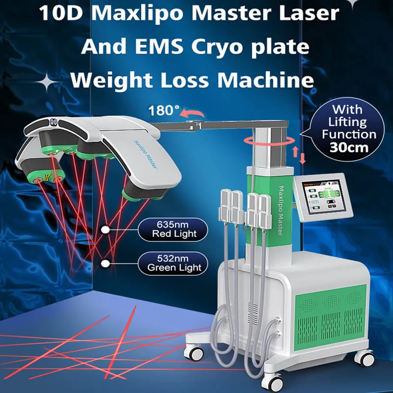 360 ° Rotasyon Diyot Lazer Yağ Çözündürme Selülit Kriyolipoliz ...