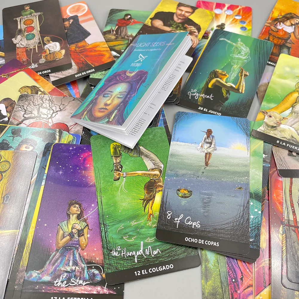 Divination Card Deck: Outdoor Games And Activities Tarot With Guidebook ...