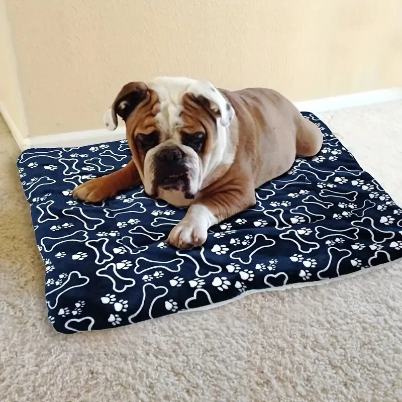 DHgate.com:Soft Flannel Dog Cat Bed Mat Pet Blanket Pad Hamster Guinea ...