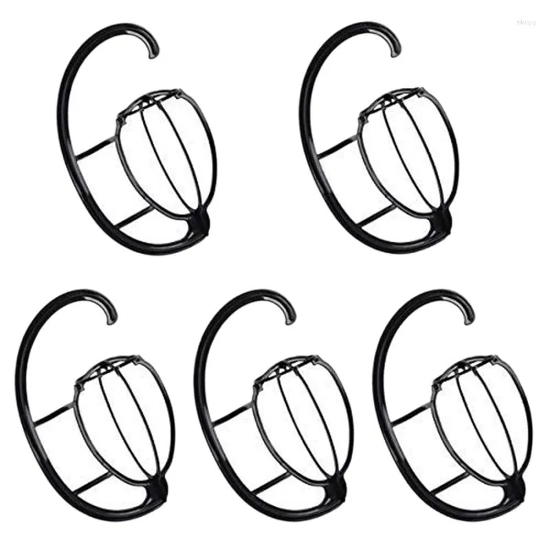 DHgate.com:5-Pack Collapsible Wig Hanger Holder Stand, Portable Wig ...