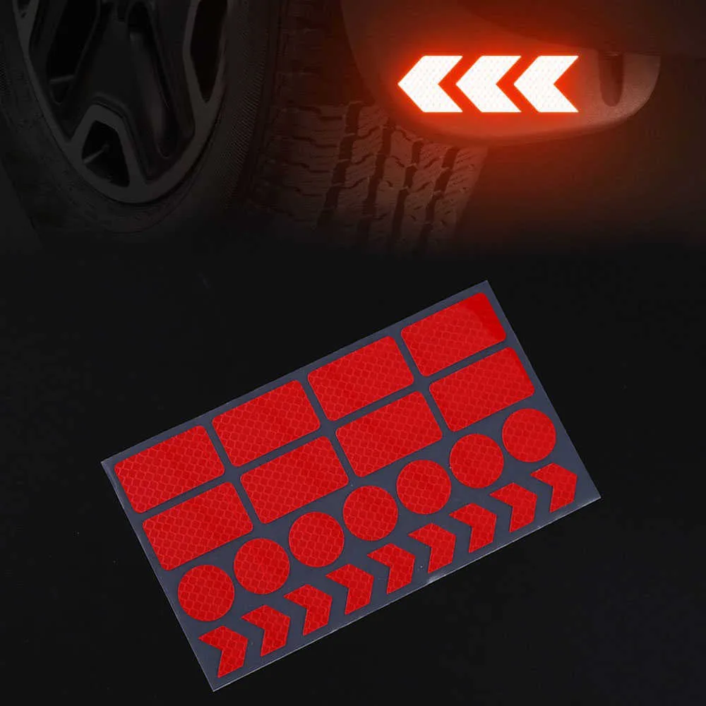 Reflective Motorcycle Helmet Stickers, High Visibility Decals For ...