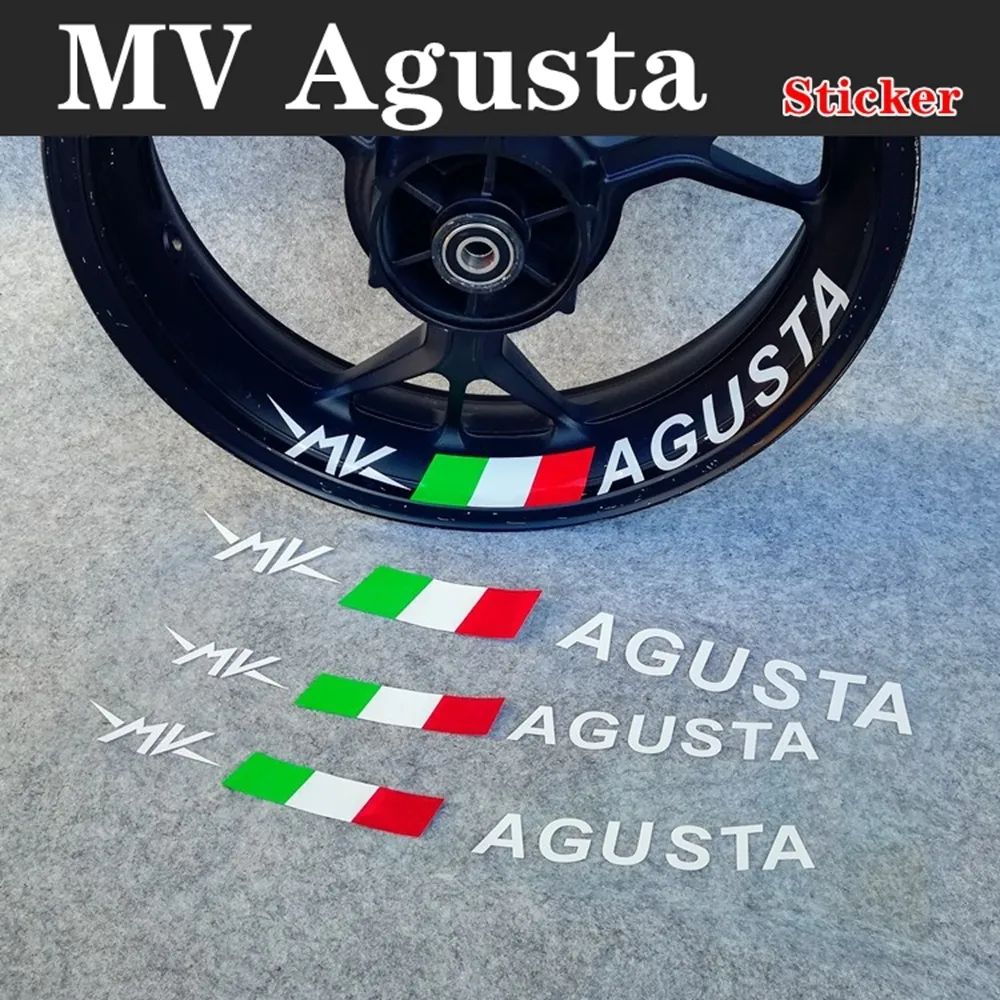 DHgate.com:Waterproof Reflective Rim Hub Decal Sticker for MV Agusta ...