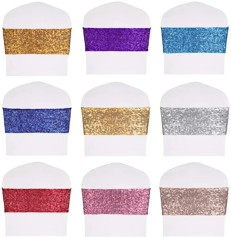 DHgate.com:Polyester Sequin Sashes for Wedding Chair Decorations ...