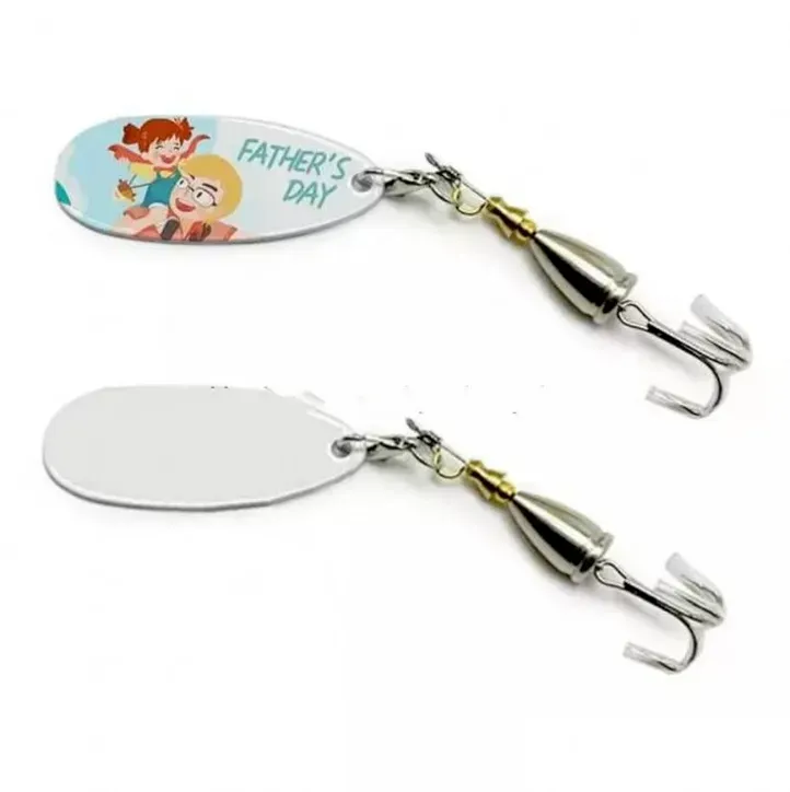 Favor DHL Aluminum Sublimation Fishing Lures Fathers Day Gifts Blanks ...