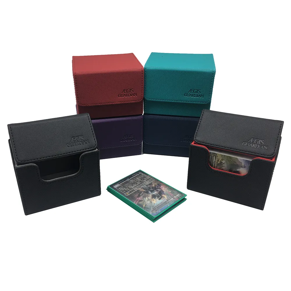 AEGIS GUARDIAN Outdoor Games Side Loading Card Binder, Mtg Yugioh Deck ...