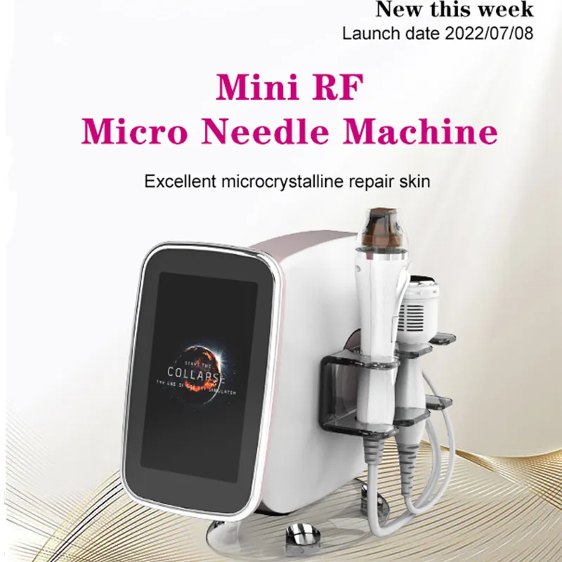 Gold Micro Needle RF Skin Rejuvenation Device Wrinkle Reduction, Skin ...