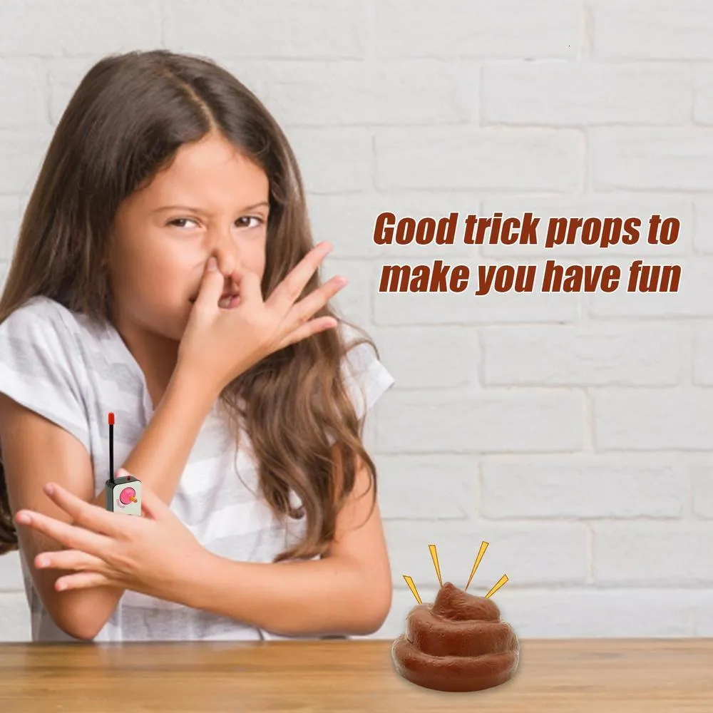 Toy Poop Stool Car: Funny Prank Toys With 360° Rotation, Remote Control ...