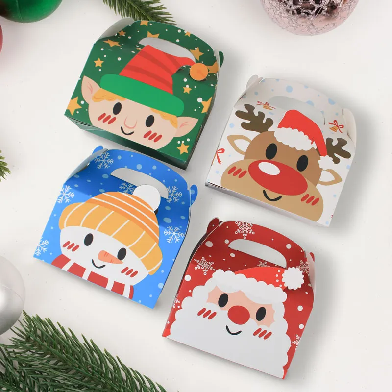 DHgate.com:Foldable Christmas Cake Muffin Boxes, Santa Claus Xmas New ...