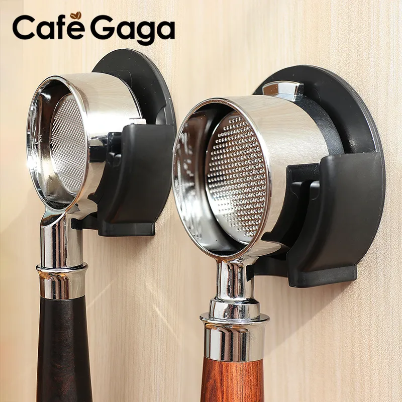 DHgate.com:51/54/58mm Coffee Bottomless Portafilter Wall Mounted Rack ...