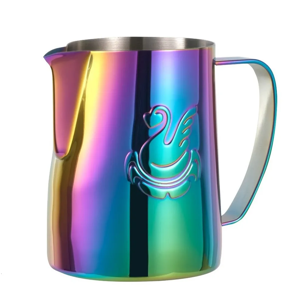 DHgate.com:Elegant Swan 400/600ml Stainless Steel Frothing Pitcher ...