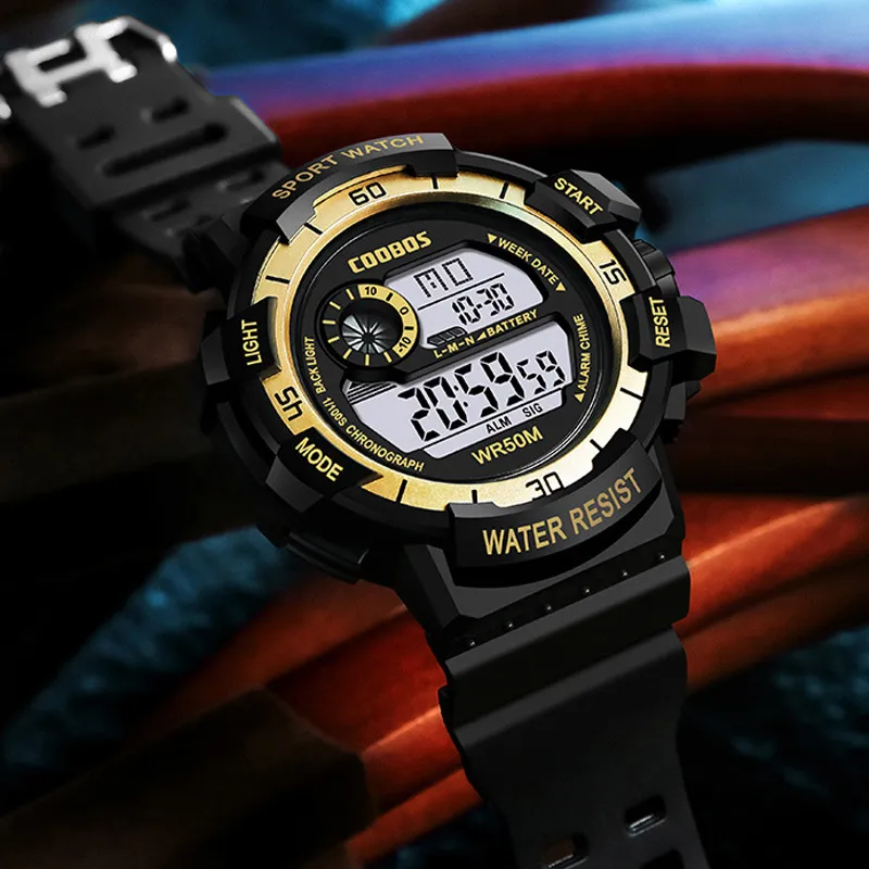 DHgate.com:LED Digital Sports Waterproof Watch Multifunction Military ...