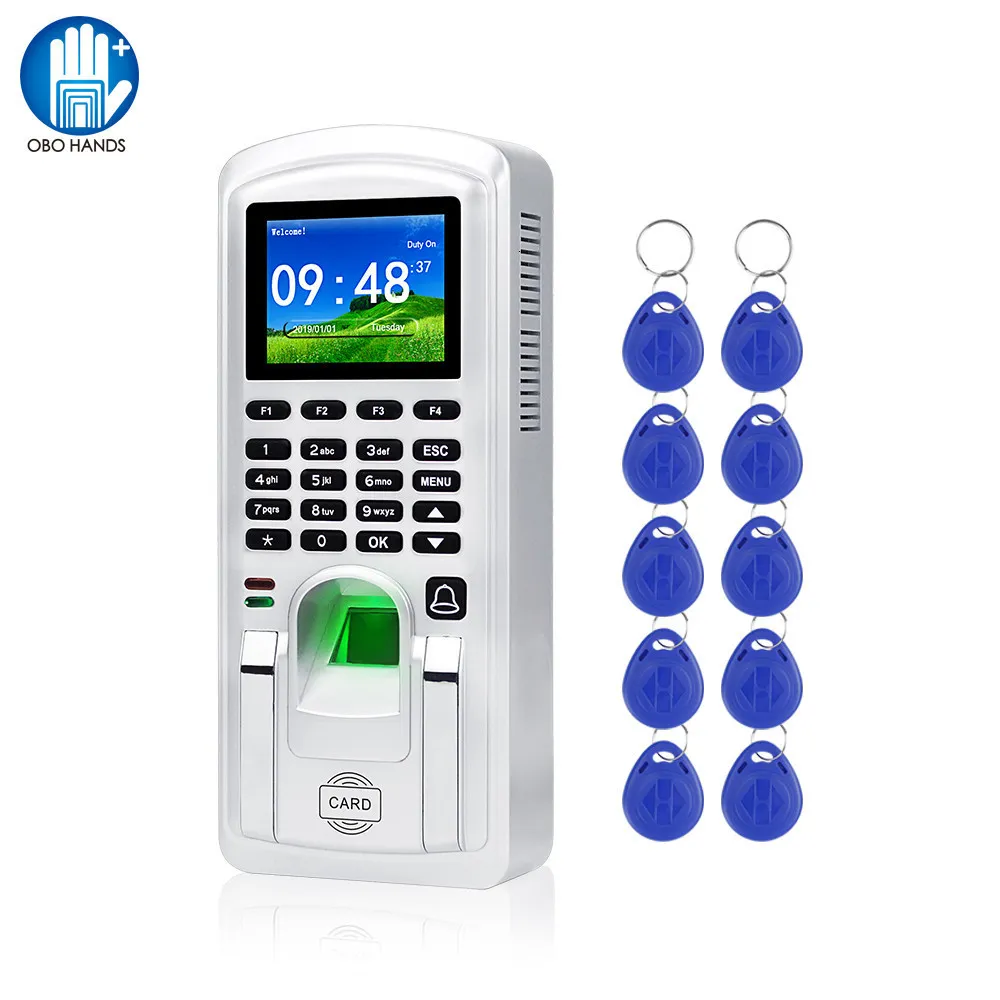 Realand Fingerprint & RFID Access Control Time Attendance Machine ...