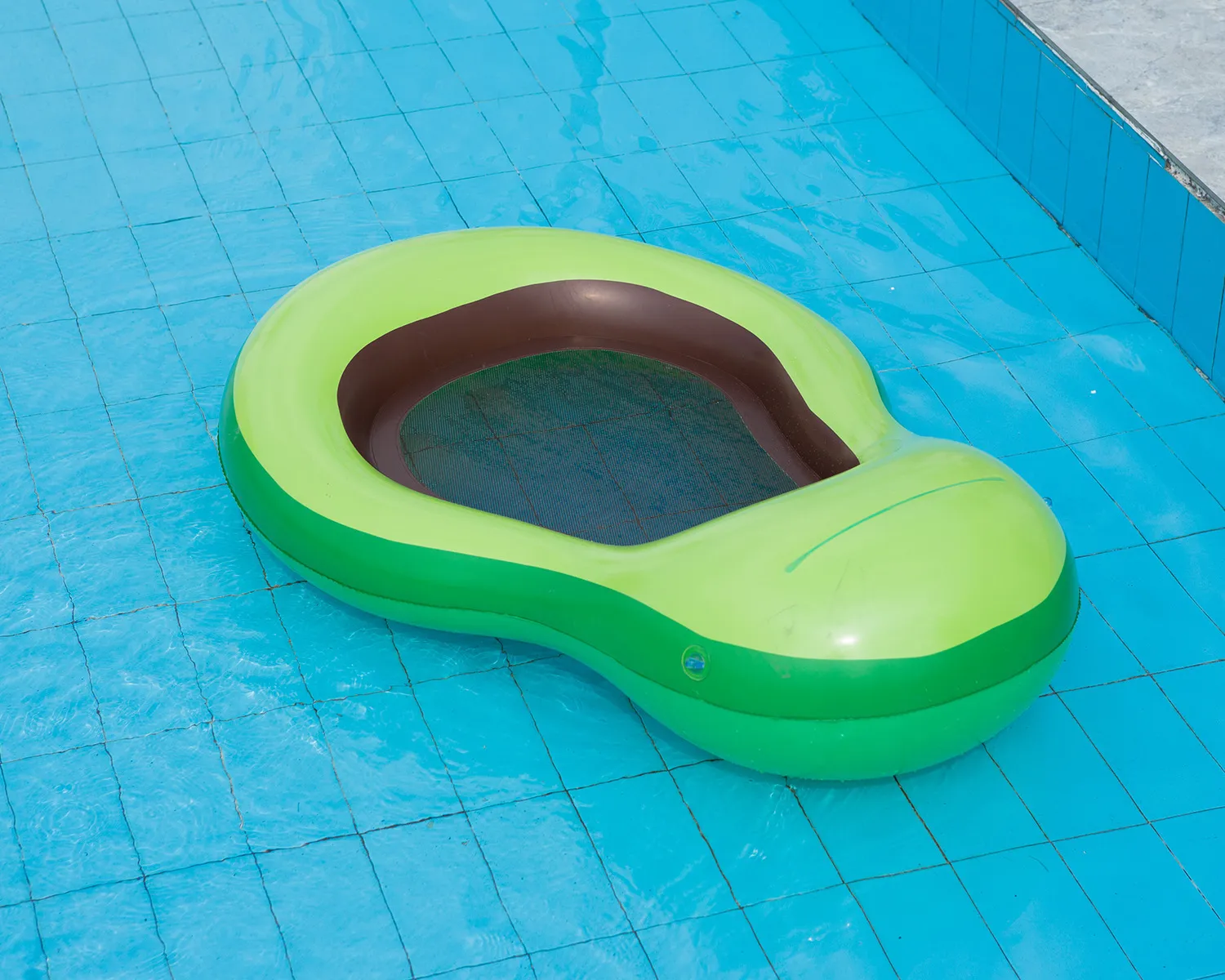 Avocado Inflatable Small Pool Ring Float With Awning Fun Water Play For ...