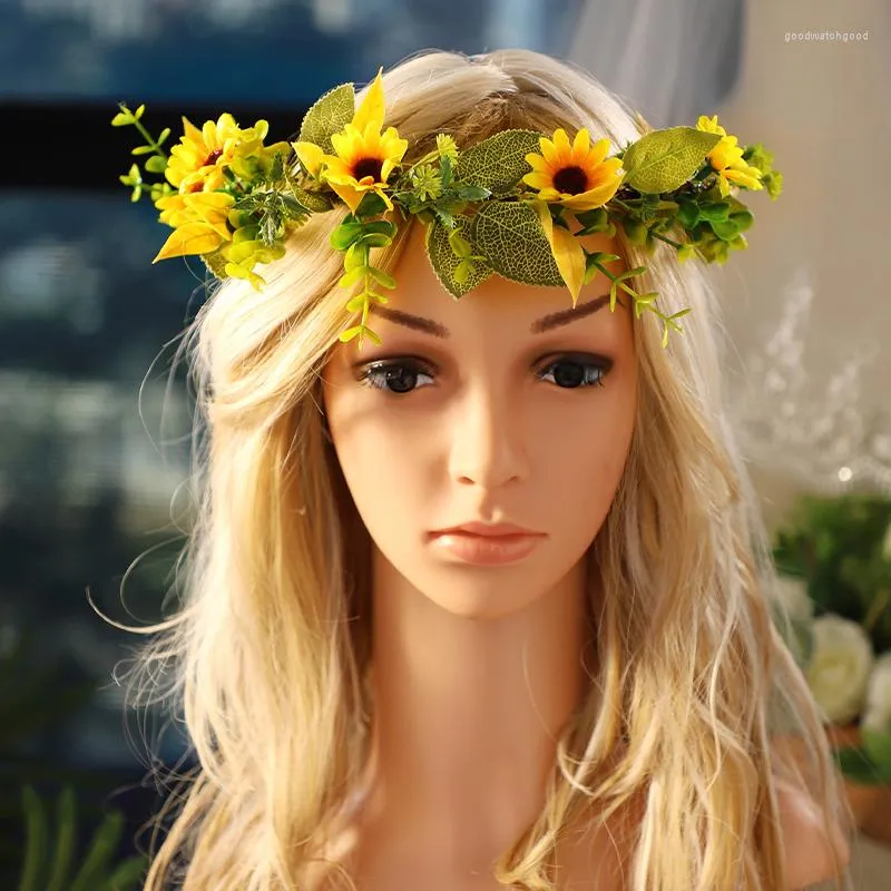 Headpieces A Multicolor And Beautiful Ladies Party Travel Pography Flower Decor Headband