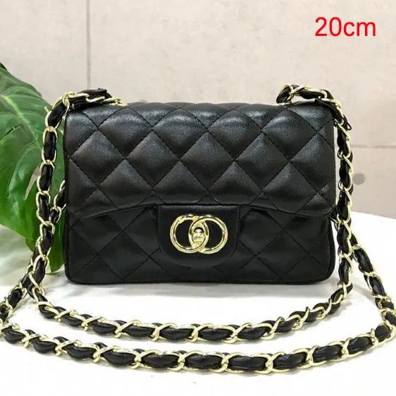 5A Mini Square Flap Channel Bag Designer Women Real Leather Caviar ...