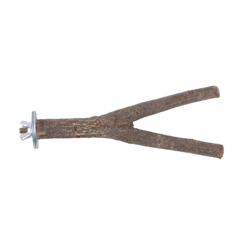 Wholesale Parrot Cage Stand Wooden Fork Perch Rack, Natural Tree Branch ...