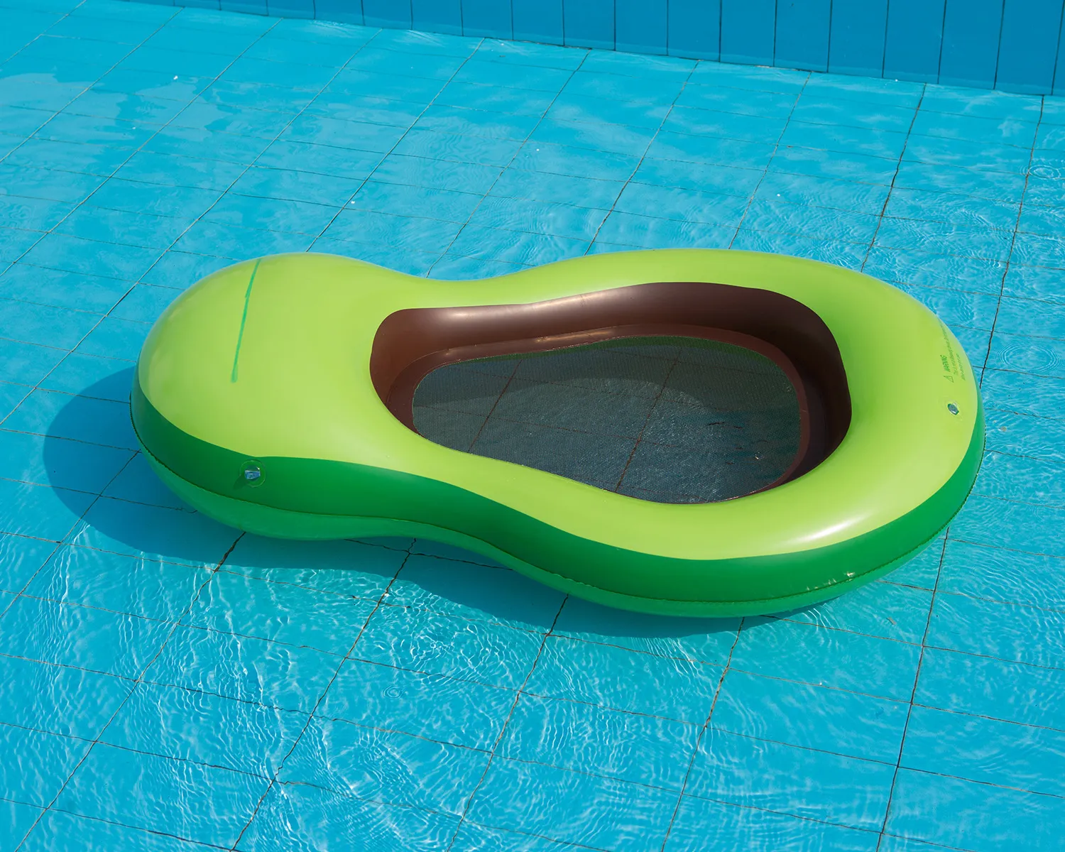Avocado Inflatable Small Pool Ring Float With Awning Fun Water Play For ...