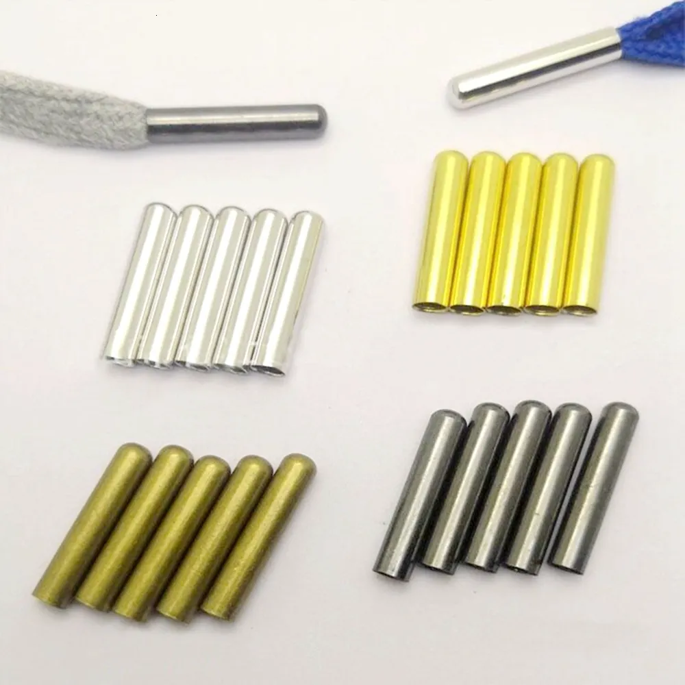Shoe Parts Accessories: 100-Piece Seamless Metal Aglet Set for Diy ...
