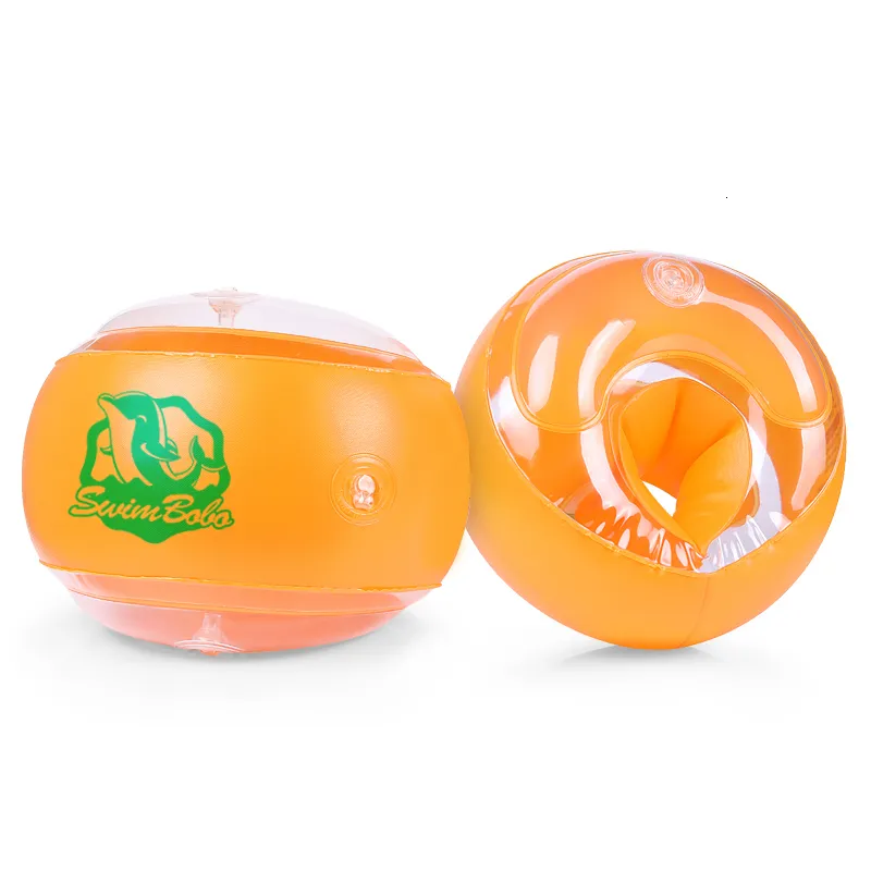 Inflatable Arm Floats Kids Swimming Sleeves Portable Childrens Swimming ...