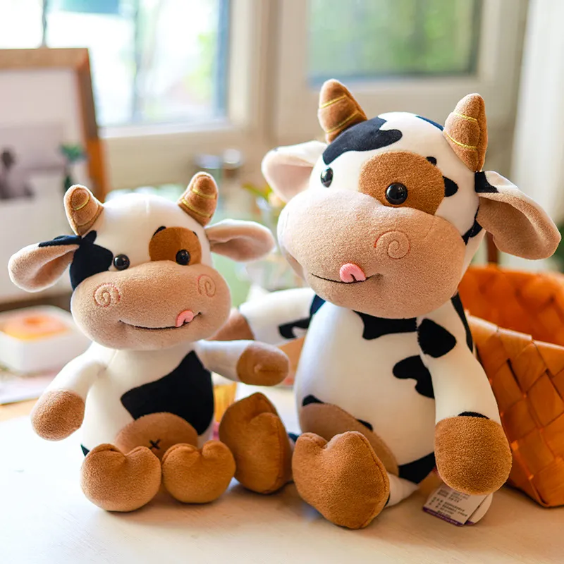 Plush Doll Clothes: Adorable Cow Calf Plush Toys In Assorted Styles For ...