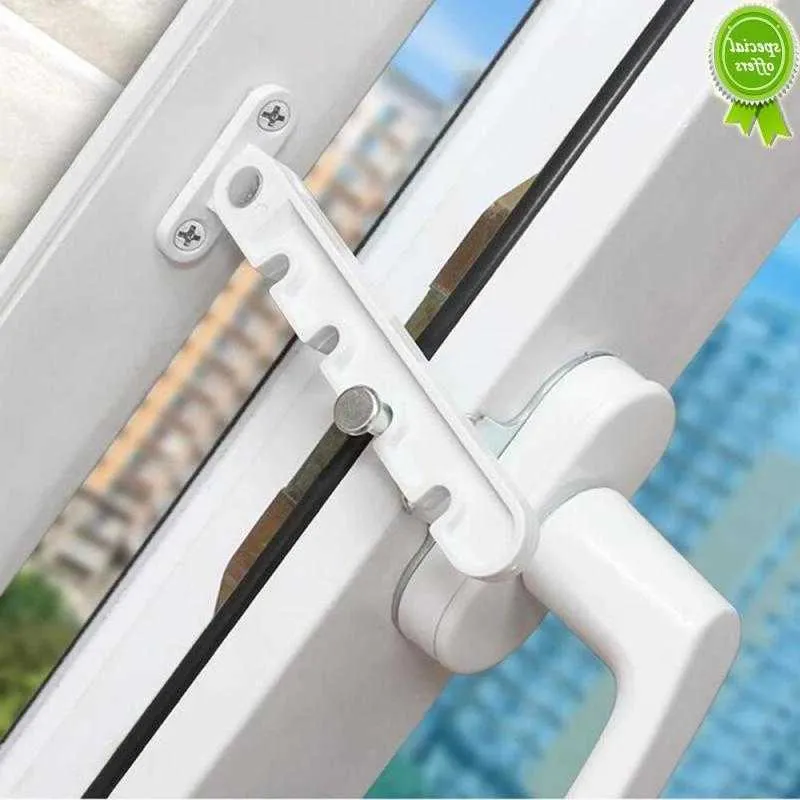 Adjustable Door Latch Window Stopper: Plastic Steel Inner Opening Door ...