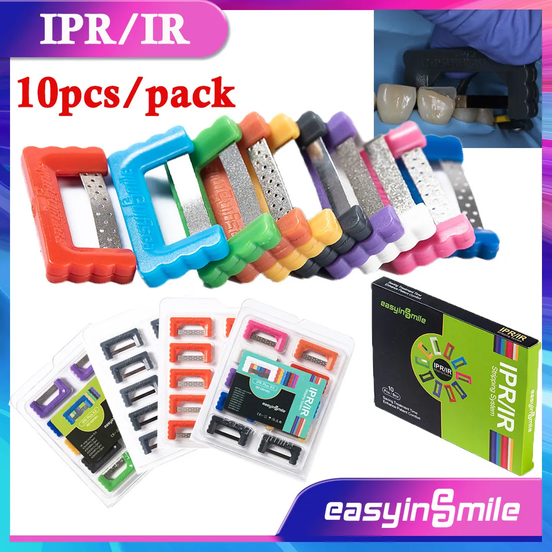 DHgate.com:10Pcs Dental Orthodontic IPR IR Polishing Strips ...