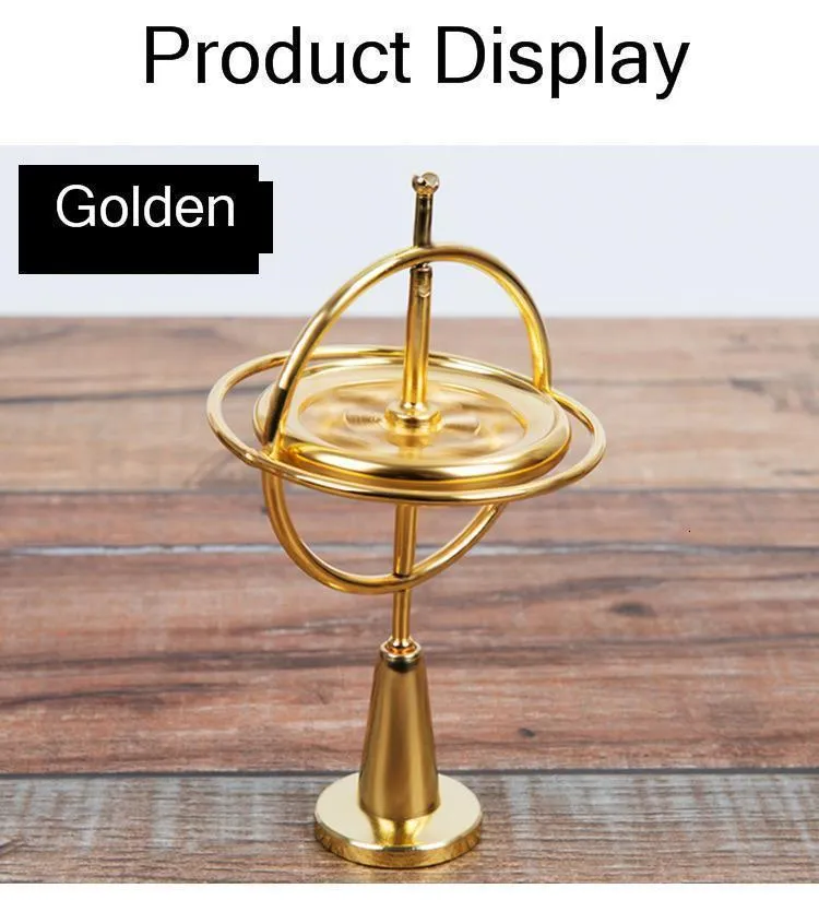Spinning Top Gyro Metal Finger Gyroscope Educational Toy Set of 2 ...