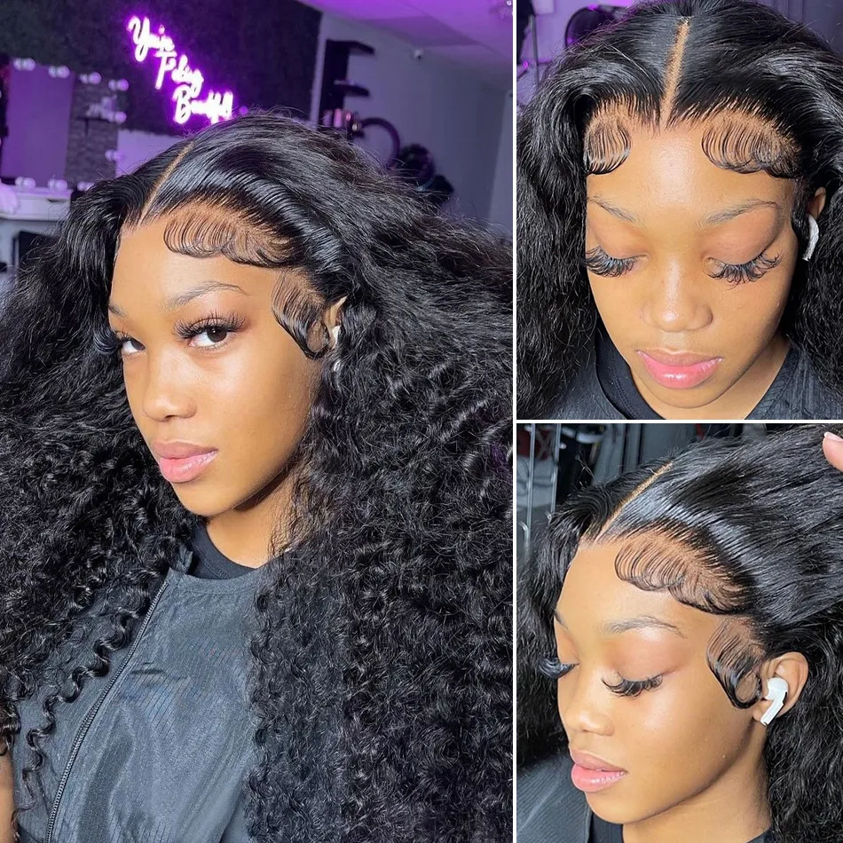 26 Water Wave Lace Front Wig: HD Transparent 13x4 Lace Frontal, 150 ...
