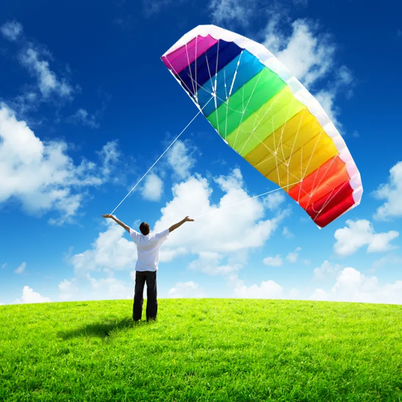 5m Large Dual Line Stunt Kite - Sport Kite with Control Bar ...