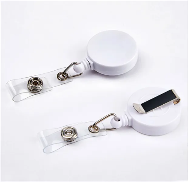 DHgate.com:Customizable Sublimation Blank Retractable Badge Reel with ...